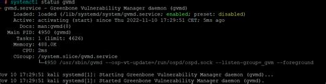 Gmvd Service Not Starting After Kali Update Linux Distribution And