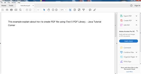 Create Pdf File Using Java Example Burangain