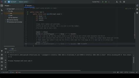 How To Use Variables In Java Done With Intellij Ultimate Java Javaprogramming Youtube