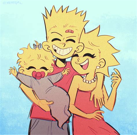 Bart And Lisa Fanart Lisa And Maggie Simpson Maggie Simpson Fan Art