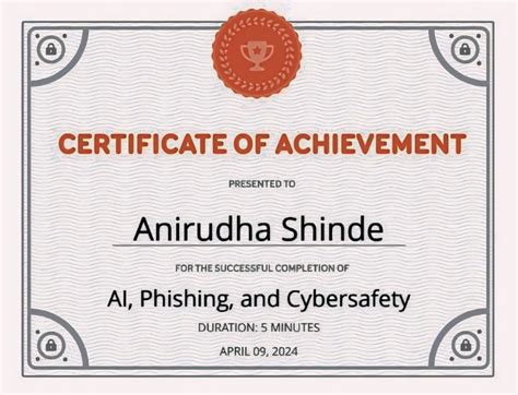 Anirudha Shinde On Linkedin Staycyberaware Securethefuture