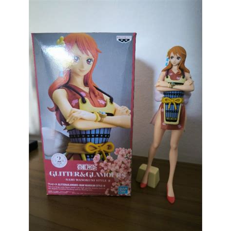 Banpresto Nami One Piece Glitter N Glamours Shopee Brasil