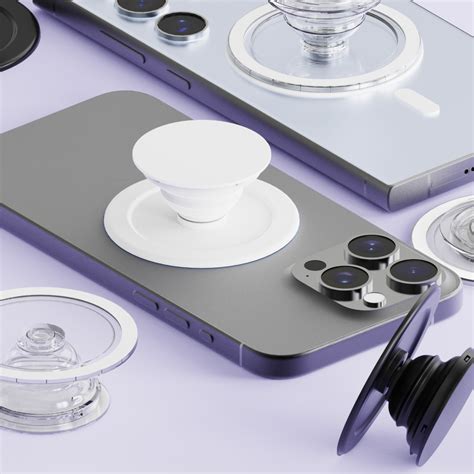 높은자력 링증정 갤럭시 사용가능 심플 스마트톡 그립 톡홀더 아이폰케이스 맥세이프 아크릴 톡홀더 케이스 폰케이스 폰 거치대 선물 연인 남자 여자 친구 생일 선물 우정 에이블리