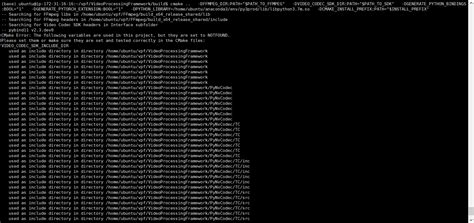 Cmake Error Variables Are Used But They Are Set To Notfound · Issue