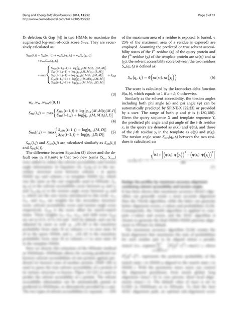 Solution Enhancing Hmm Based Protein Profile Profile Alignment With Structural Features And