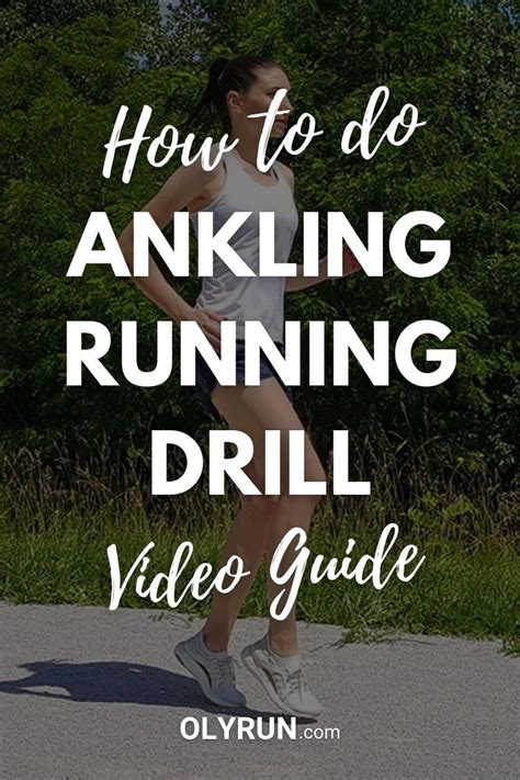 How To Do Ankling Drill Video Olyrun Running Drills How To Run
