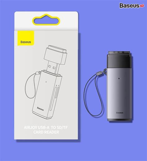 Đầu Đọc Thẻ Nhớ Đa Năng Tốc Độ Cao Baseus Lite Series USB-A/ Type-C