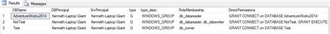 exploring permissions with sp dbpermissions and sp srvpermissions
