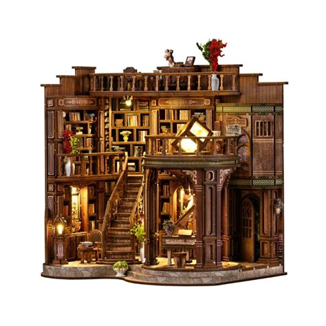 Advanced Book Nooks Miniatures And 3d Puzzles 350 Pieces Book Nook