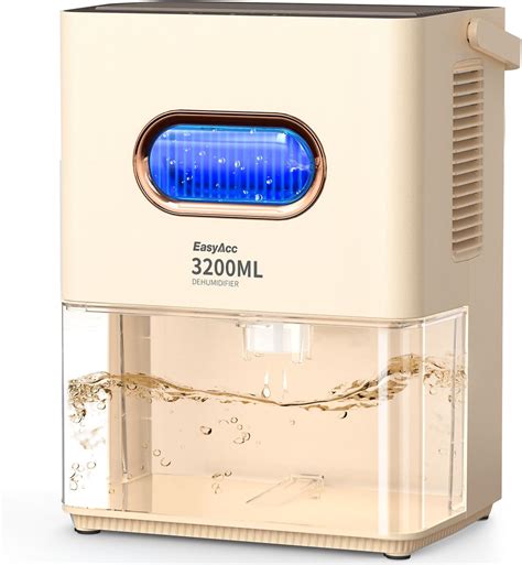 Easyacc Electric Dehumidifier 3200 Ml Quiet Room Dehumidifier Portable Air Purifier [2 Hepa