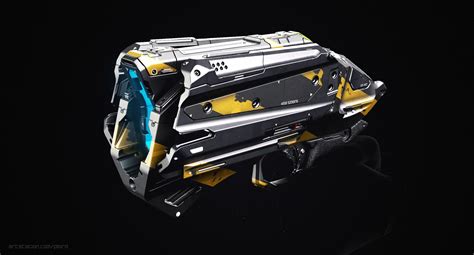 Artstation Concept Boolean Gun [free Fbx Download] Resources