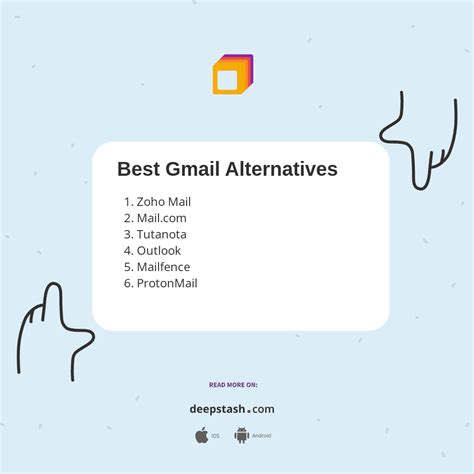Best Gmail Alternatives Deepstash