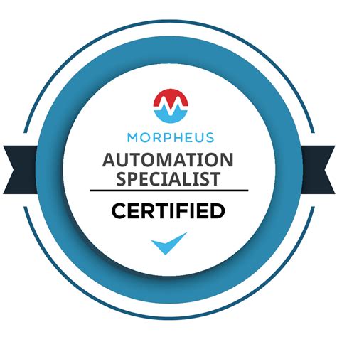 Morpheus Certified Automation Specialist Credly