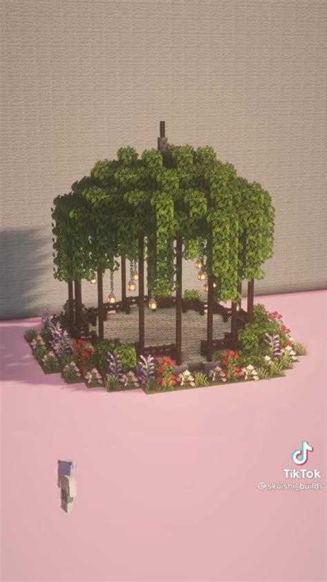 Romantic Place Minecraft Houses Minecraft Garden Minecraft Furniture