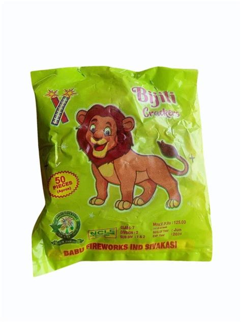 Bijli Crackers 50pcs At Rs 20 Pack Single Sound Crackers In Sivakasi