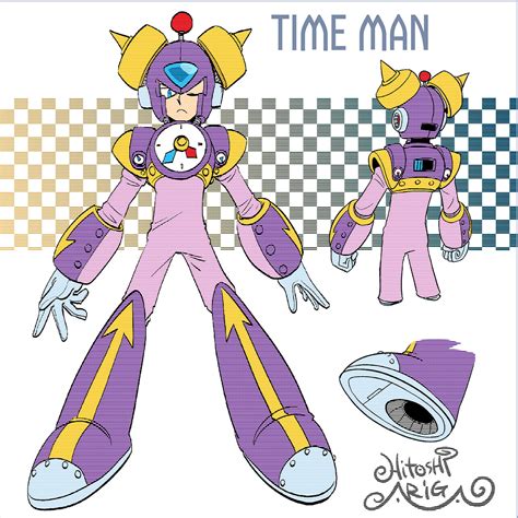 Ariga Hitoshi Time Man Mega Man Powered Up Mega Man Classic Mega