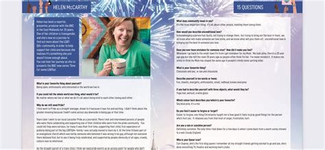 Pride Ally Helen Mccarthy