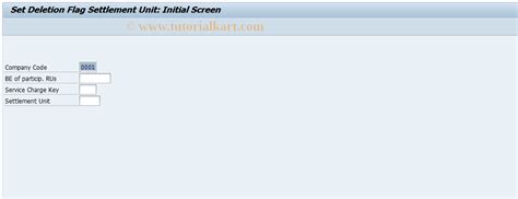 FO D SAP Tcode Set Delete Flag For CU