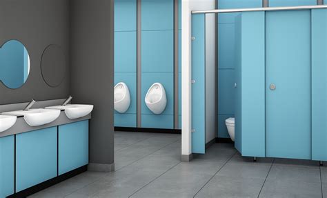 Solid Grade Laminate Cubicles — Trovex Washrooms