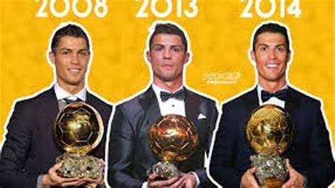 بالصور الكرات الذهبية الأربع التي توج بها كريستيانو رونالدو رياضة