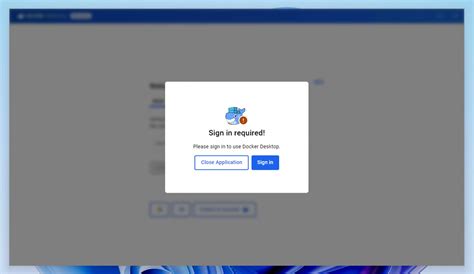 Unintentional Forced Sign In To Desktop Docker Desktop Docker