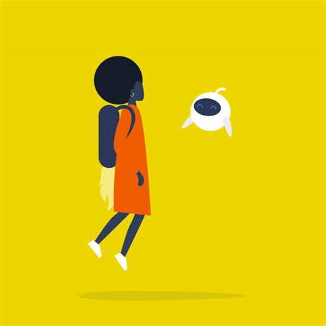 Robot Hover Illustrations Royalty Free Vector Graphics And Clip Art Istock