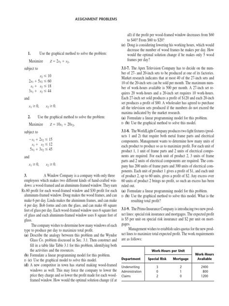 Lpp Questions Pdf Profit Economics Linear Programming