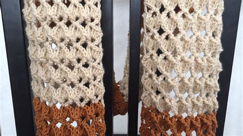 Crochet Scarf Tutorial Youtube