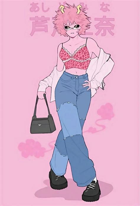 Hot Mina Ashido Fanart
