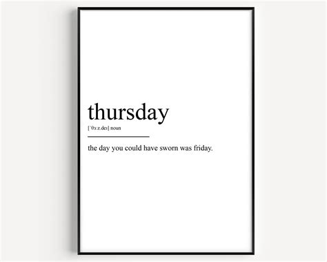 Thursday Word Origin