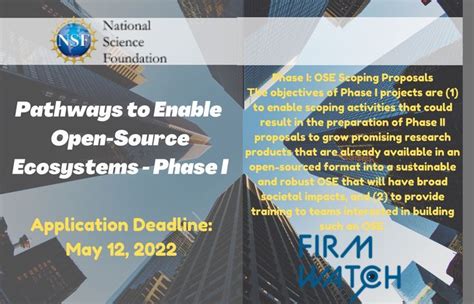 Pathways To Enable Open Source Ecosystems Phase I