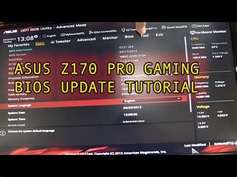How To Update Your Bios Asus Error Erogonjava