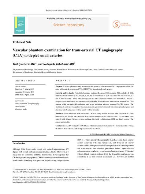Pdf Stroke Ct Angiography Cta