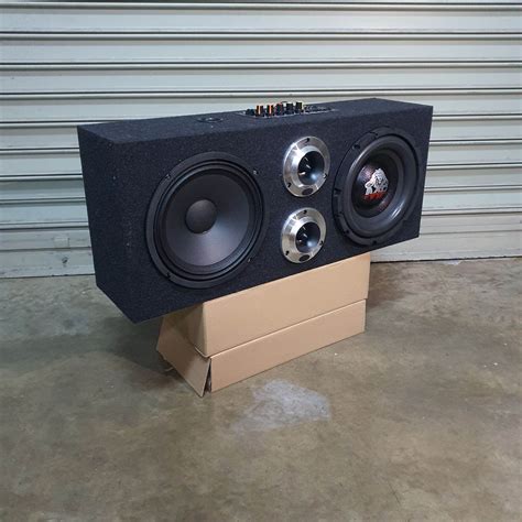 ลำโพง Bluetooth พร้อมฟัง ดอกซับ 8 นิ้ว 1 ดอก ดอกกลาง 8 นิ้ว 1 ดอก ดอกแหลม 4 นิ้ว 1 คู่