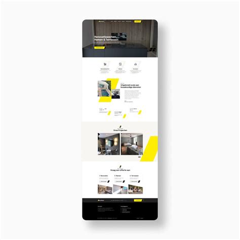 made a website for a construction company r webdev