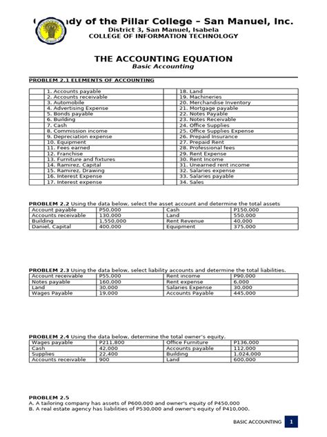 Chapter 2 Exercises Pdf