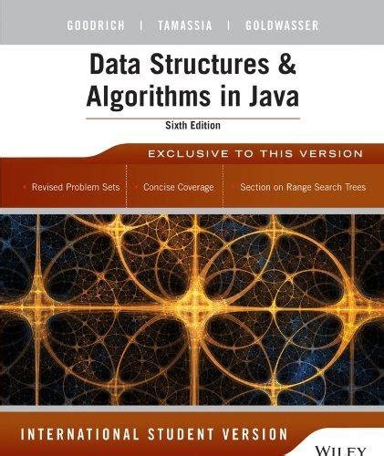 Data Structures And Algorithms In Java Goodrich Michael T Książka