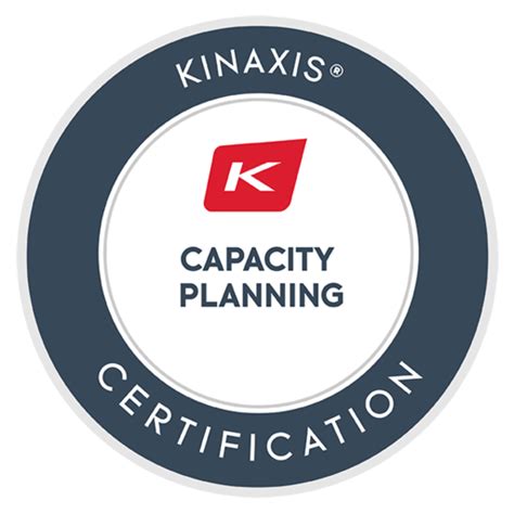 Kinaxis Capacity Planning Constraints Application Specialist Credly