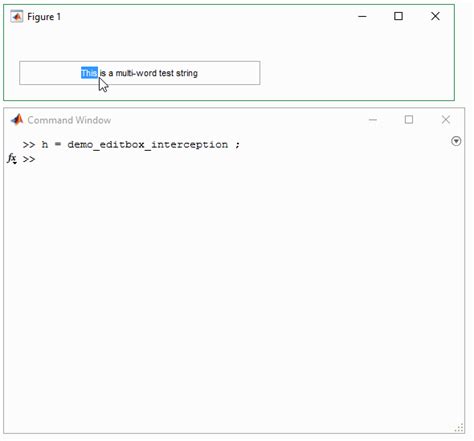 Is It Possible To Make Text In A Matlab Guide App Selectable And