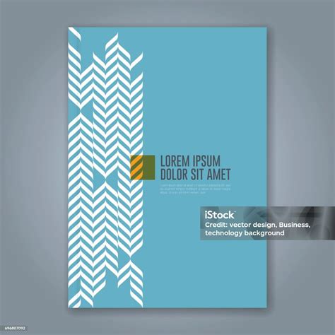 최소한의 기하학적 지그재그 디자인 배경 비즈니스 연례 보고서 책 표지 브로셔 전단지 포스터에 대 한 추상화 형판에 대한 스톡 벡터 아트 및 기타 이미지 Istock