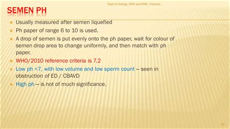 Infertility Evaluation Semen Analysis Pdf