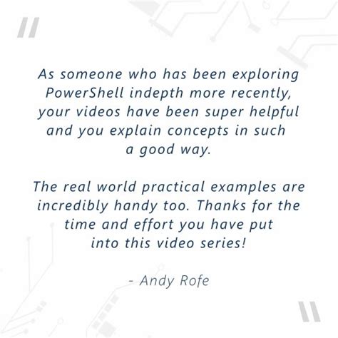 learn powershell video blog series tech thoughts