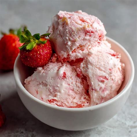 Strawberry Cottage Cheese Ice Cream High Protein Low Carb All Moms