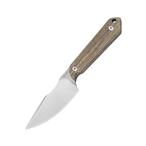 Mini Harpoon 3 Inch Aeb L Micarta 1040s7 Kizer