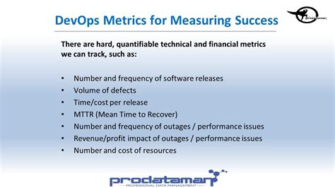 DevOps Key Metrics ProDataMan
