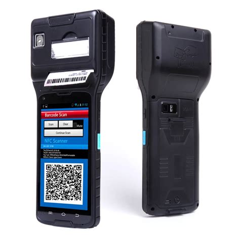 Handheld Terminal Printer Pda 2d Barcode Android Scanner Fingerprint Reader Uhf Rfid Data