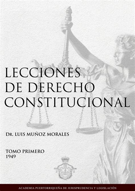 Constitución De Puerto Rico Anotada Y Comentada Academia