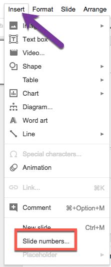 Google Slides Add Slide Numbers Teacher Tech With Alice Keeler
