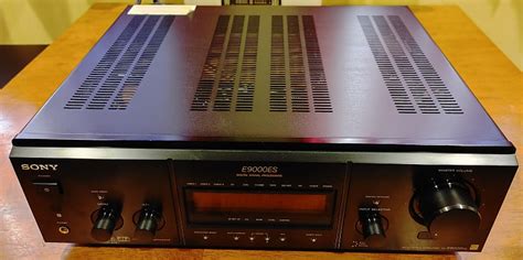 Sony Ta E9000es Preamplifier 2001 Black Reverb