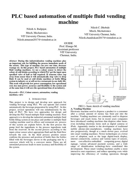 Plc Based Automation Of Multiple Fluid V Pdf Programmable Logic Controller Inputoutput